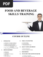 LQA Restaurant Standards | PDF | Waiting Staff | Tableware