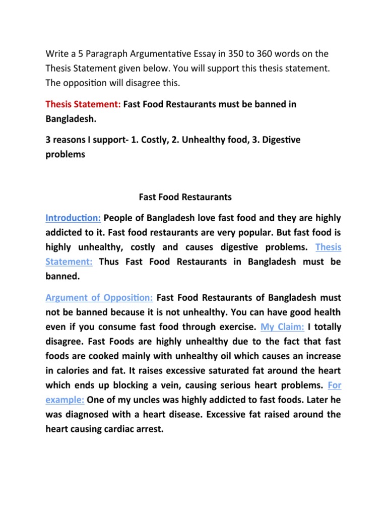 Asif Ahmed Ayon 1712987630 - 105AssgnWrite An Argumentative Essay Fast ...
