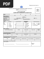 Rwac Template For Assessment | PDF