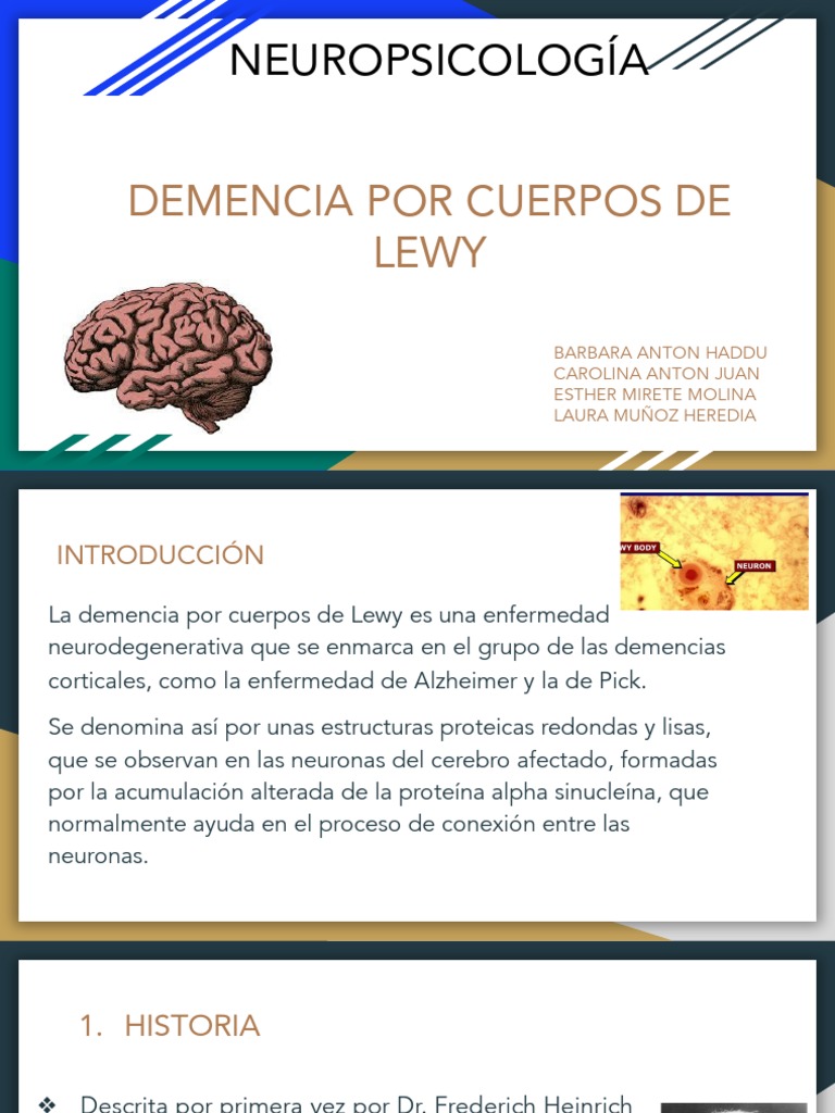 Power Neuro Cuerpos de Lewy | PDF | Dopamina | Cerebro