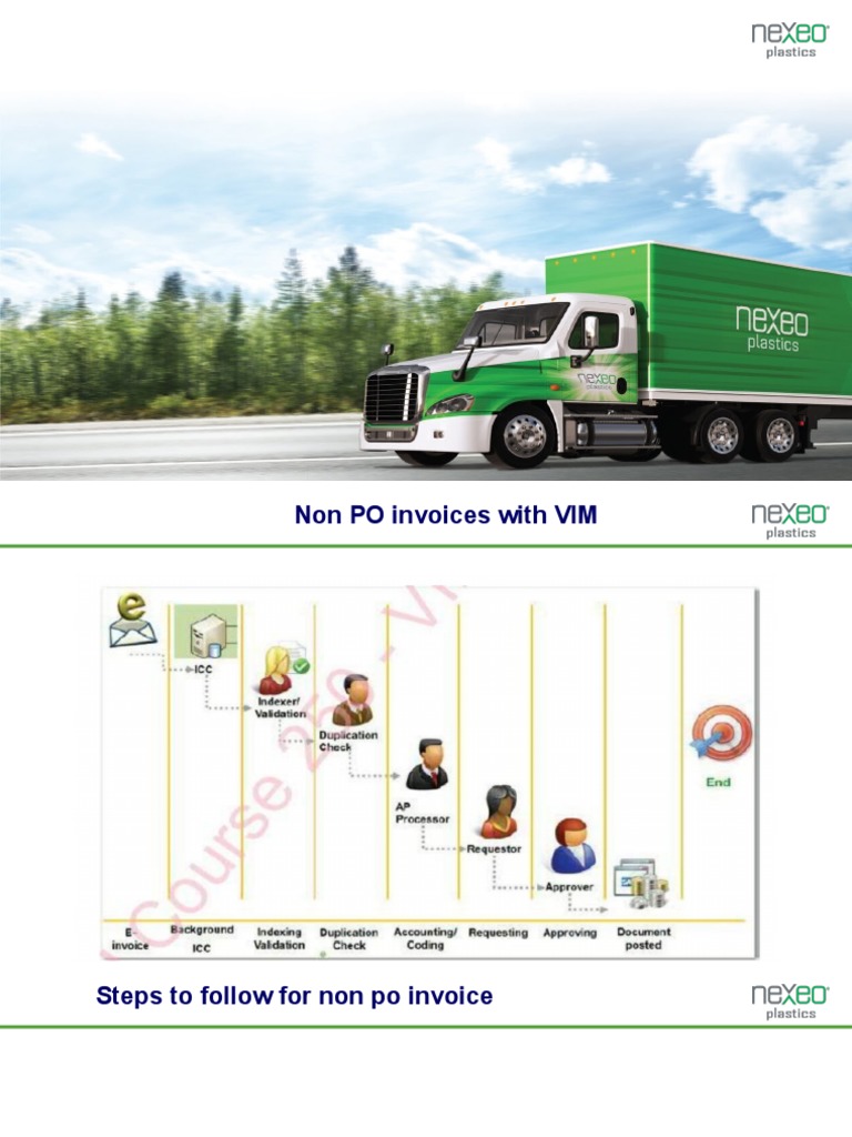 Nexeo Plastics PPT For Process Flow of Non Po Invoice | PDF