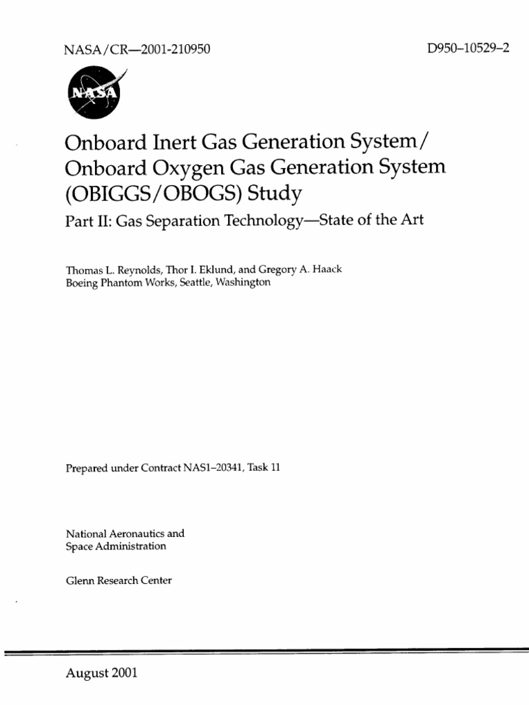 On Board Inert Gas Generation - Part1 | PDF | Transparent Materials | Gases