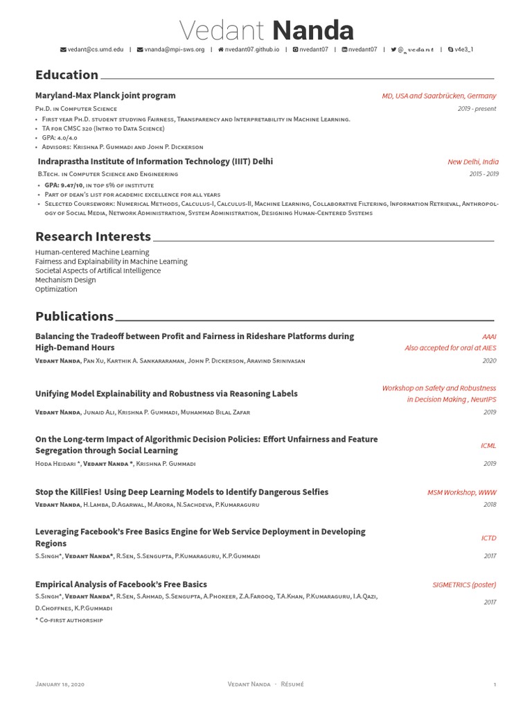 Vedant: Nanda | PDF | Machine Learning | Cognitive Science