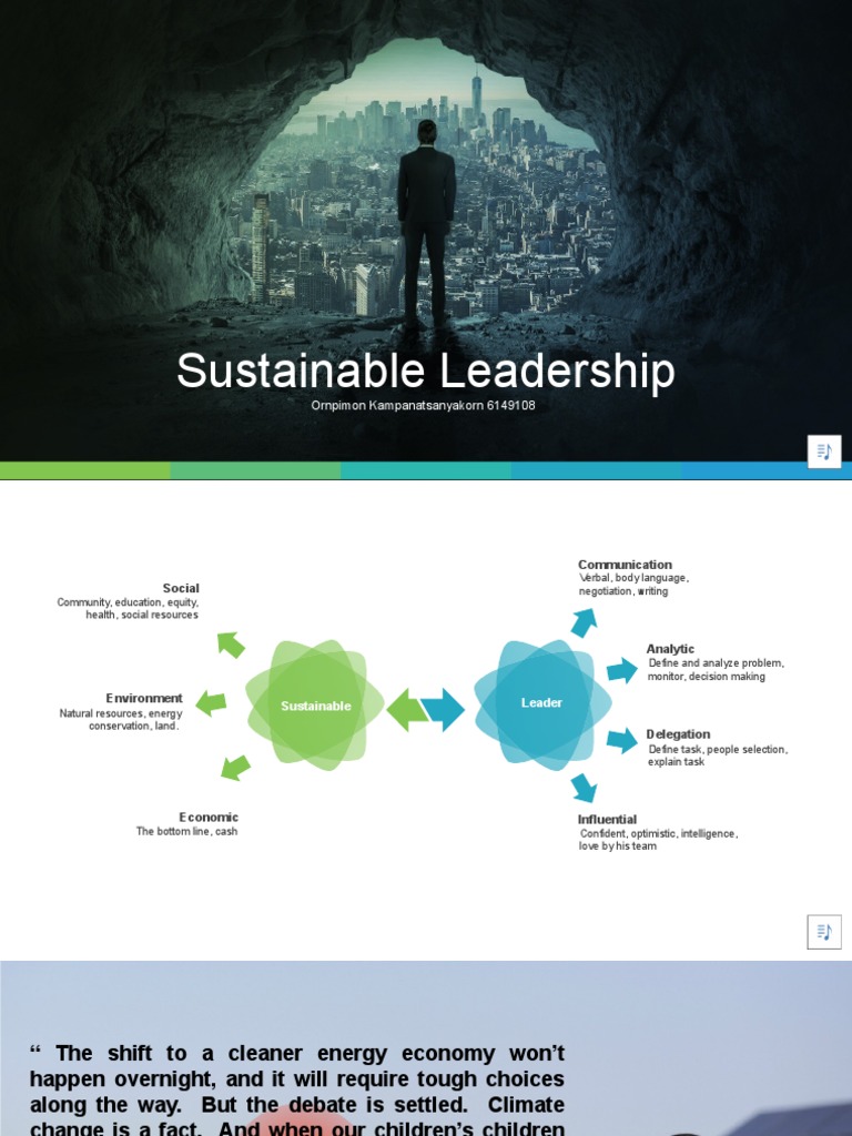 Key Traits of Sustainable Leadership | PDF | Leadership | Sustainability