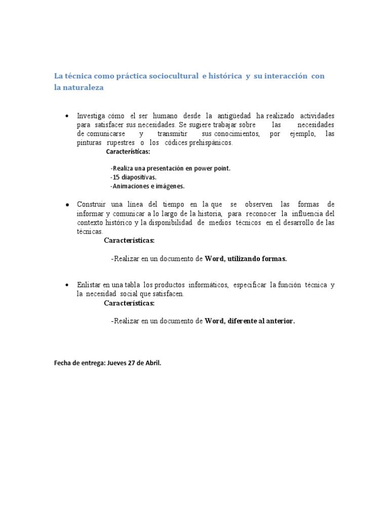 Actividad Informática 2° | PDF