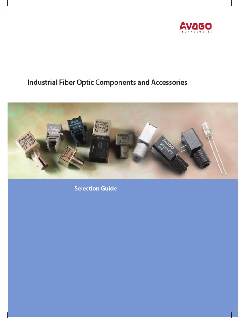 Industrial Fiber Optic Components and Accessories: Selection Guide ...