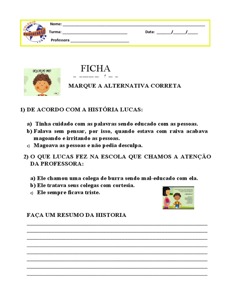 Ficha Literária | PDF