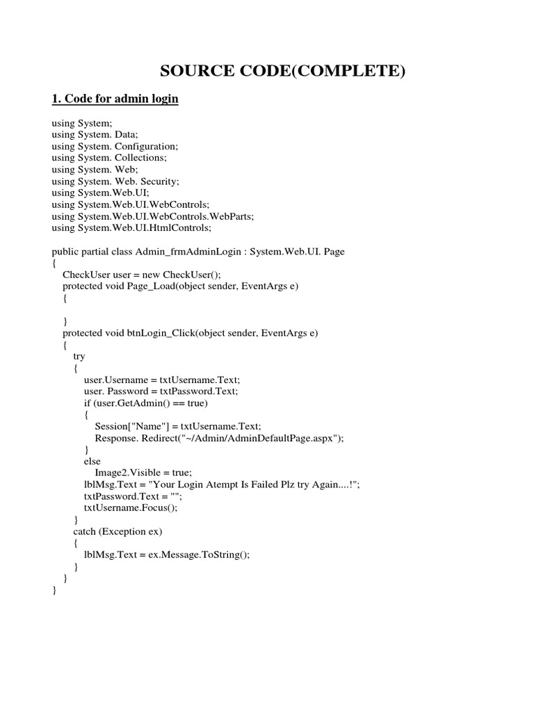 Complete Source Code | PDF | Parameter (Computer Programming) | Subroutine
