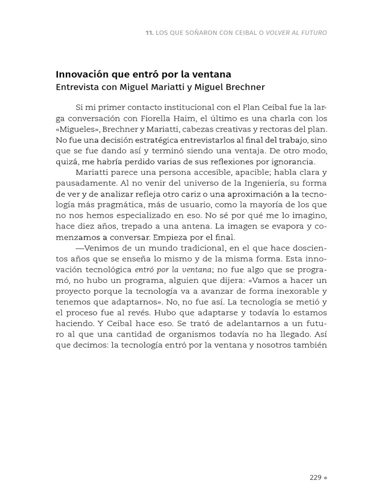 Extracto-Interior La Revolucion Ceibal Ana Solari | PDF | Uruguay ...