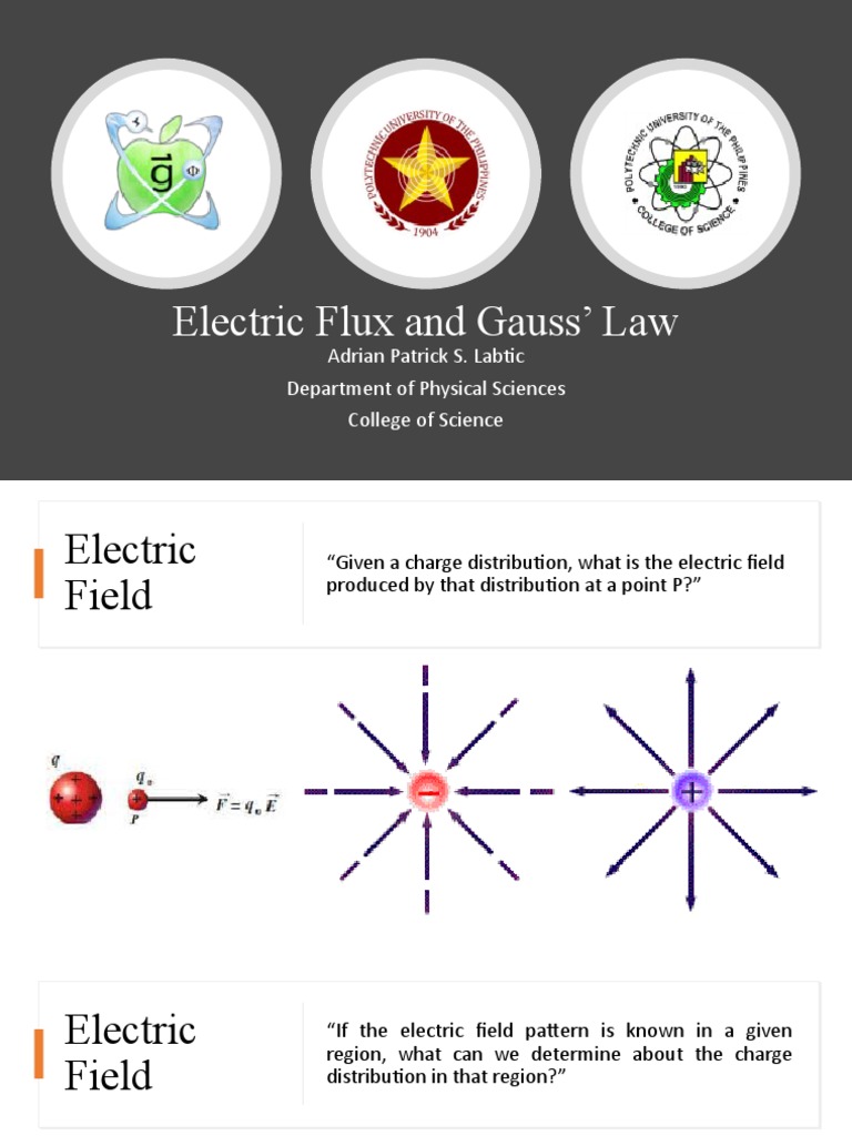 Electric Flux and Gauss Law | PDF | Flux | Electric Field