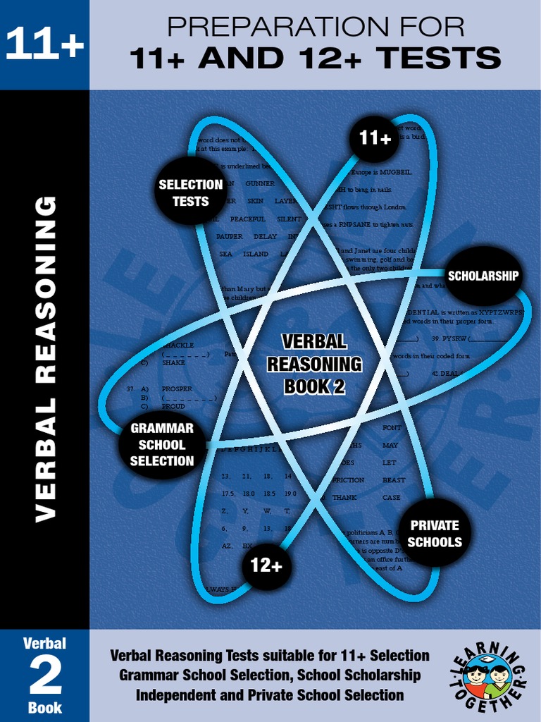 11 12 Verbal Reasoning Learning Together bk2 PDF | PDF | Test (Assessment)