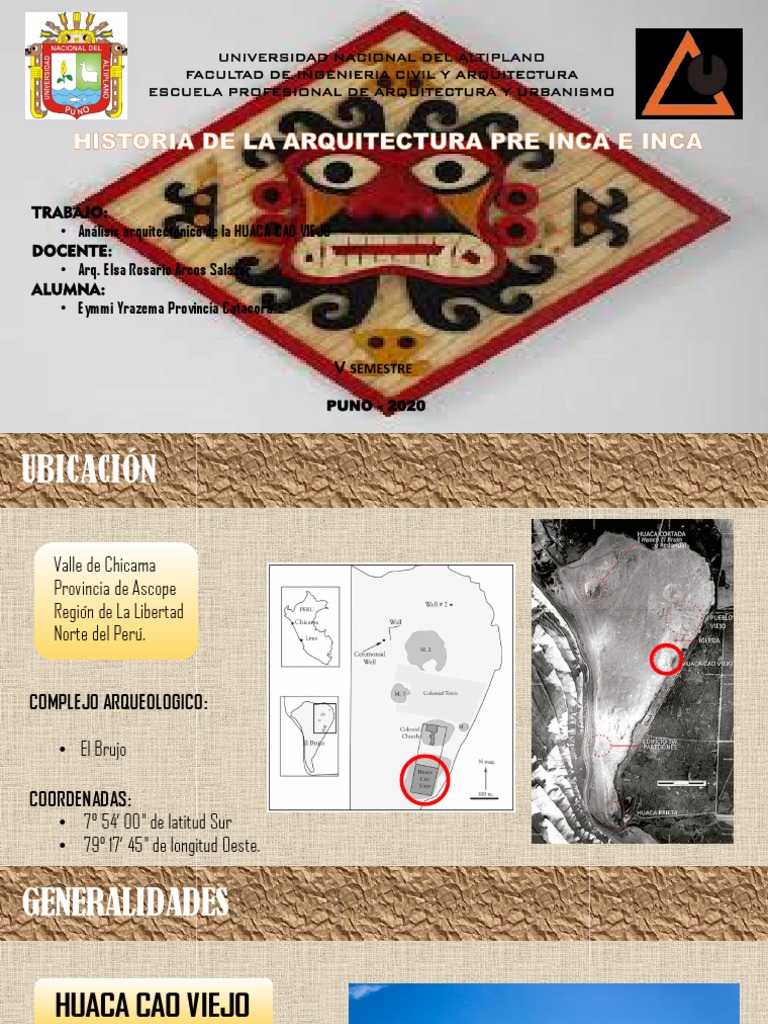 Huaca Cao Viejo 180259 PDF | PDF | Pirámide | Arqueología