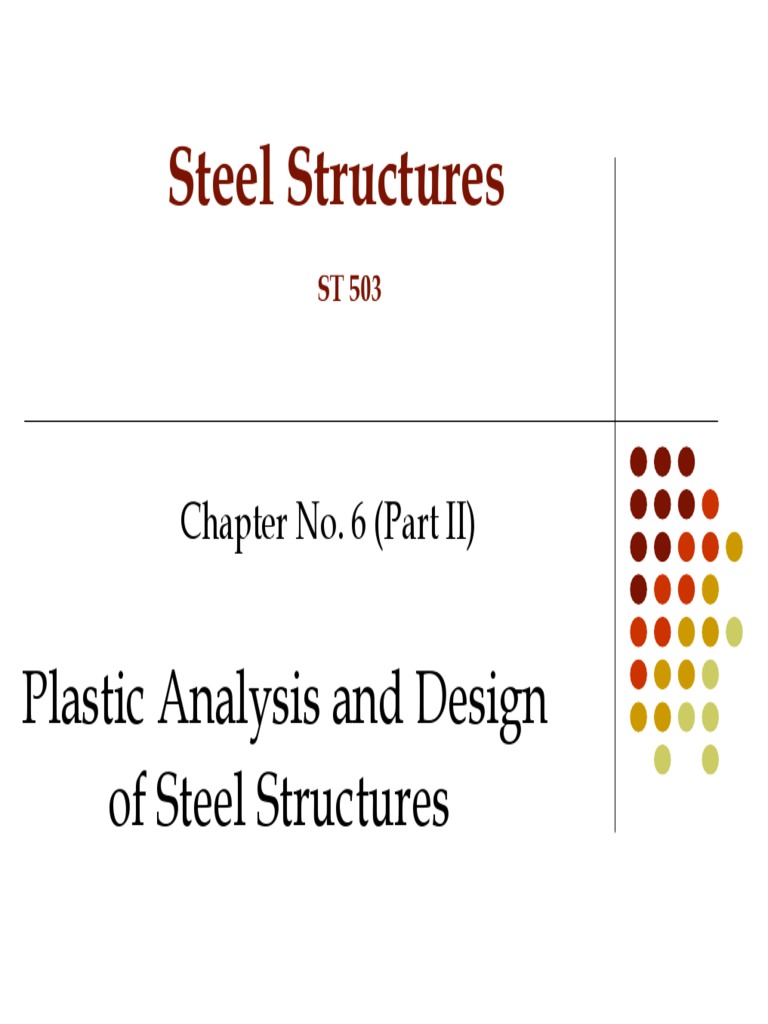 Plastic Analysis of Steel Structures | PDF | Physics | Mechanics