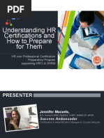 2025 SHRM Certification Handbook | PDF | Human Resources | Human Resource Management