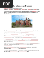KS2 Descriptive-Setting Word Mat Haunted House | PDF