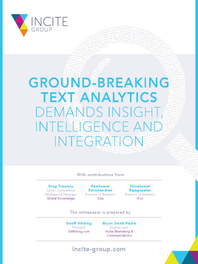 Big Data White Paper | PDF | Analytics | Outsourcing