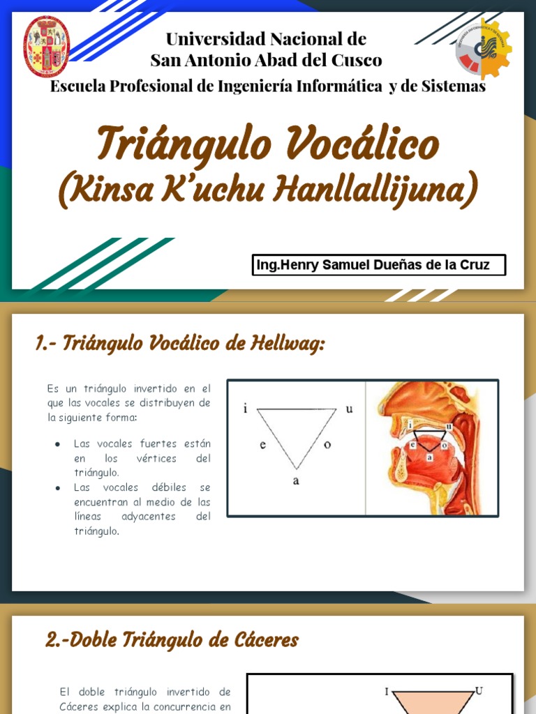 Triangulo Vocalico | PDF