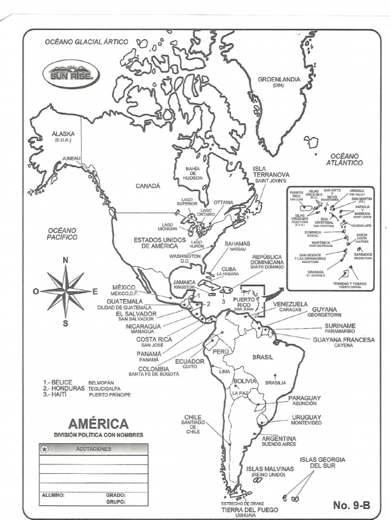 Mapa America | PDF