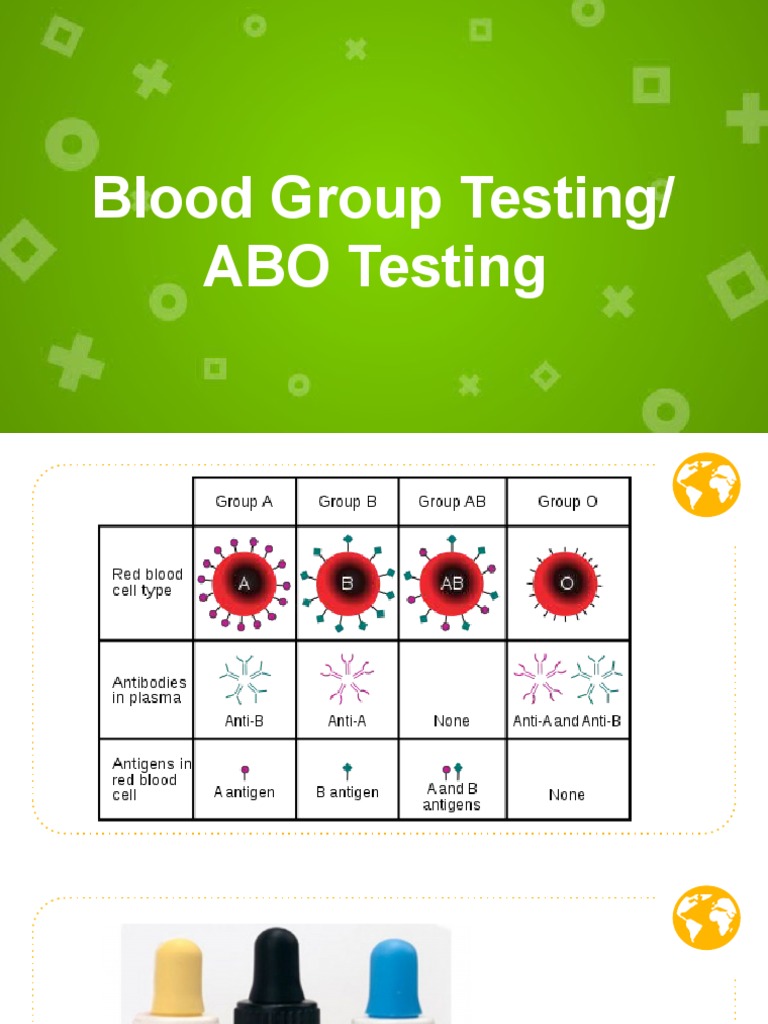 Blood Group Determination | PDF
