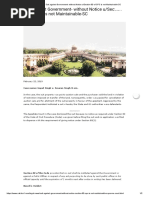 Model Draft of - Notice Under Section 80 CPC Against State Government ...