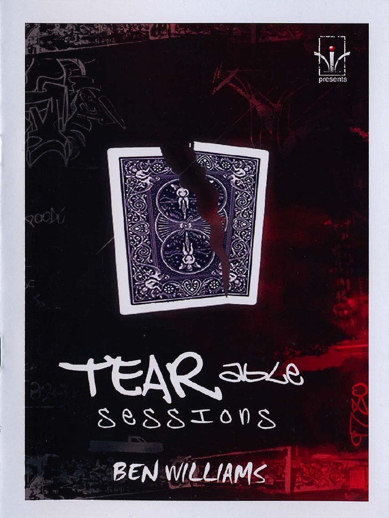 Ben Williams - Tearable Sessions | PDF | Playing Cards | Consumer Goods
