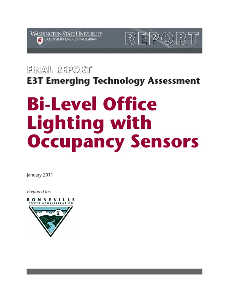Bi-Level Office Lighting-FinalReport | PDF | Lighting | Kilowatt Hour