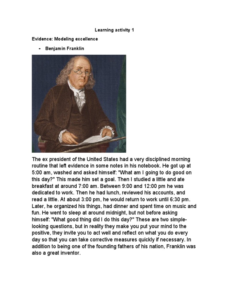 Evidence. Modeling Excellence | PDF