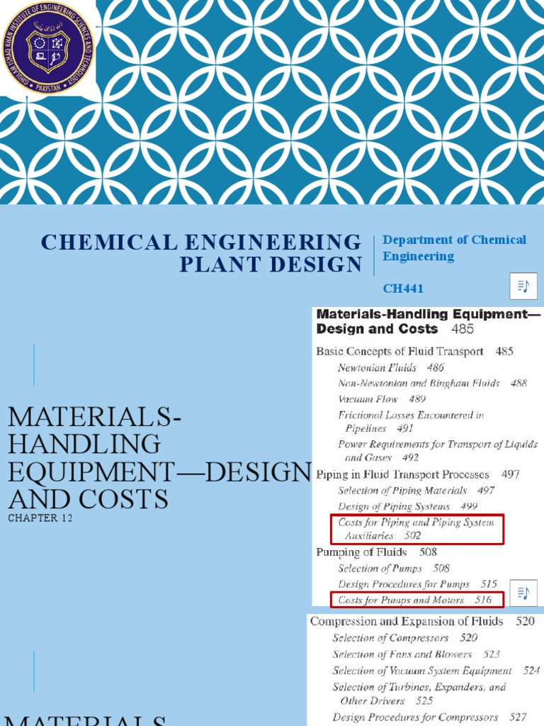 Chemical Engineering Plant Design | PDF