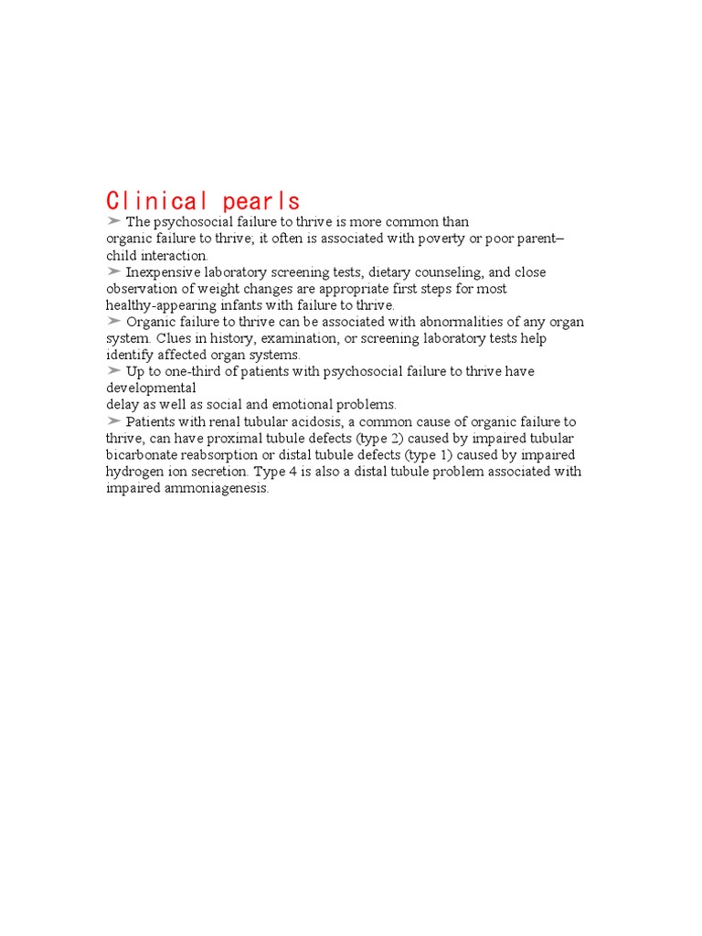 Clinical Pearls on Identifying and Treating Organic and Psychosocial ...