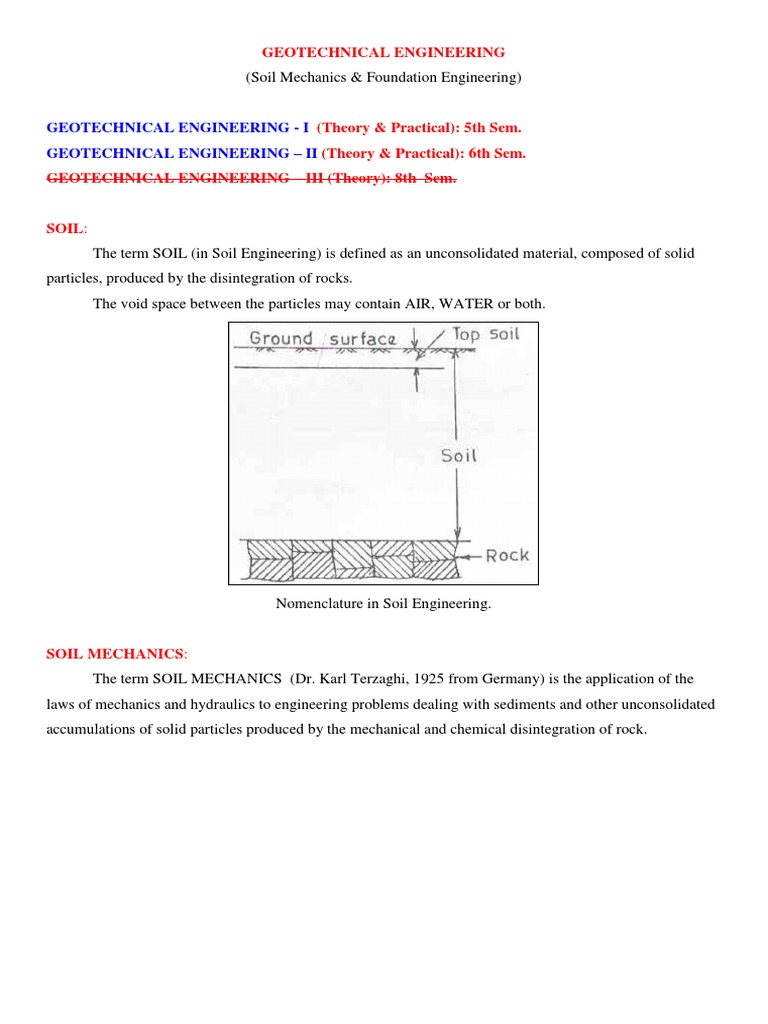 Geotechnical Engineering 28 07 2020 | PDF | Geotechnical Engineering ...
