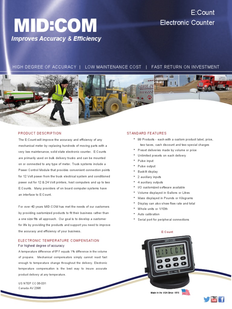 Mid:Com: Improves Accuracy & Efficiency | PDF | Input/Output | Flow ...