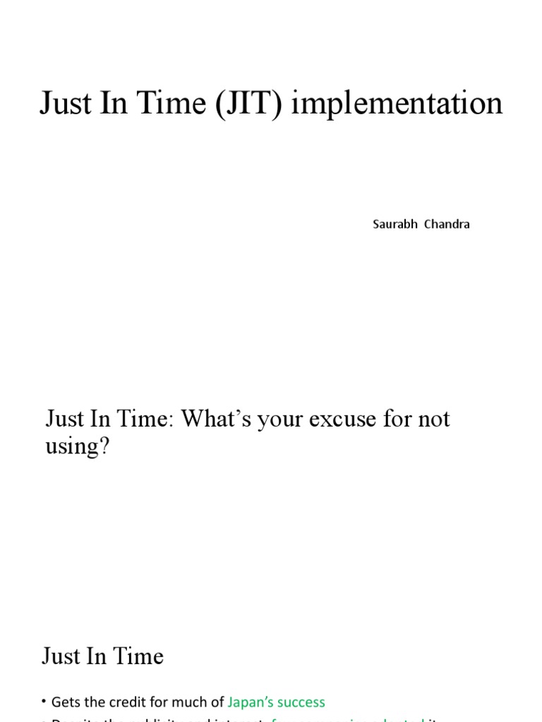 JIT Implementation Challenges and Solutions | PDF | Inventory | Industries