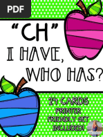I Have Who Has Game: Home Edition | PDF