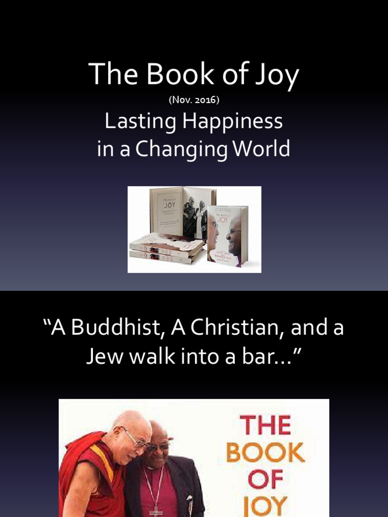 The Book of Joy: Lasting Happiness Guide | PDF | Compassion | Forgiveness