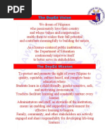 DEPED Mission Vision Core Values | PDF | Philippines | Learning