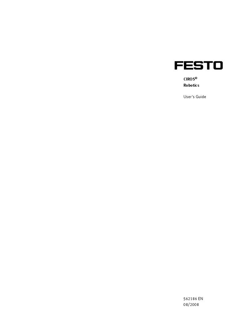 Ciros Robotics Manual Festo Pdf Windows Vista Simulation