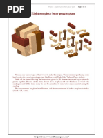 6 Piece Wooden Burr Puzzle: Instructables | PDF | Nature