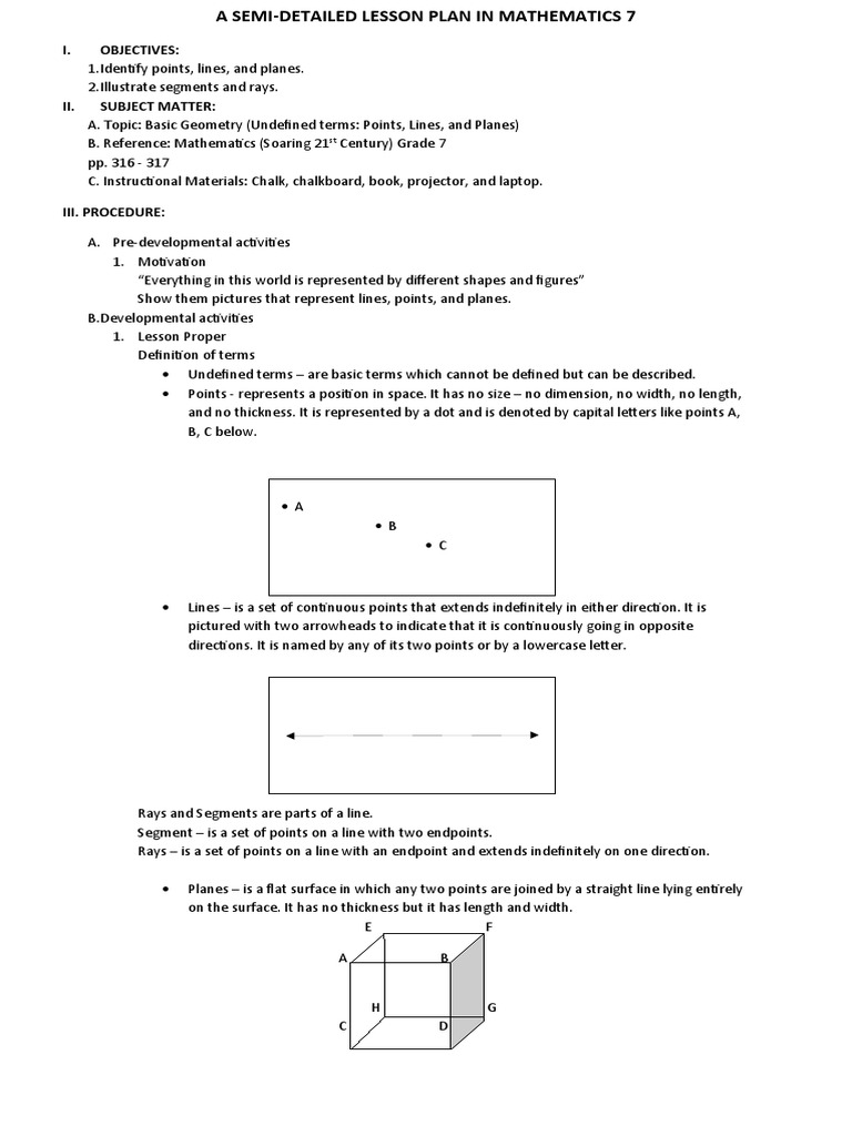 A Semi | PDF | Line (Geometry) | Geometry
