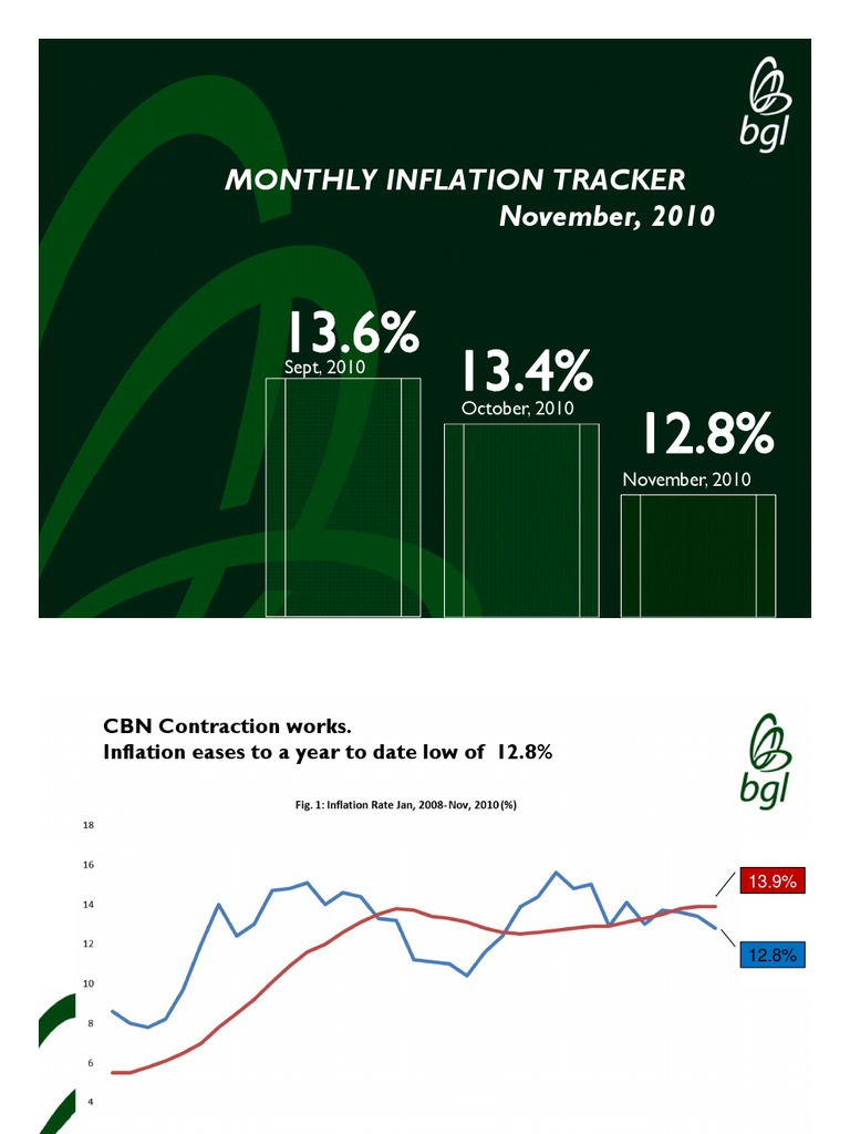 Monthly Inflation Tracker November 2010 | PDF | Inflation | Bonds (Finance)