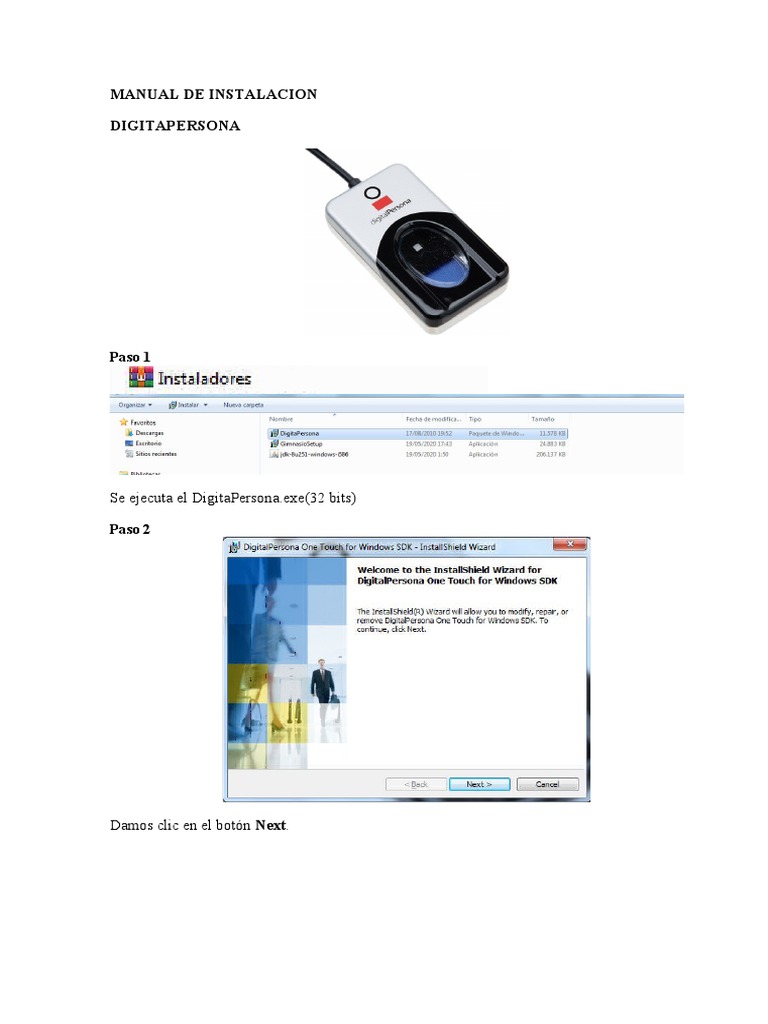 Manual de Instalacion | PDF | Java (lenguaje de programación) | Ventana (informática)