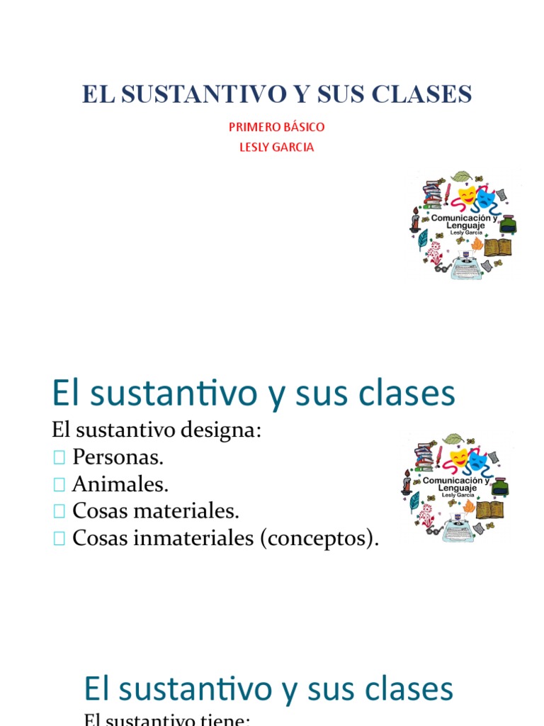 El Sustantivo y Sus Clases | PDF