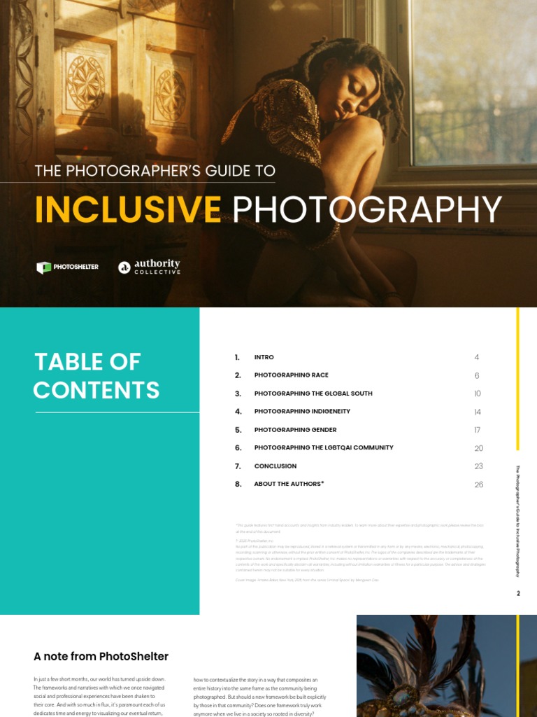 Photographers Guide Inclusive Photography | PDF | Storytelling | Racism