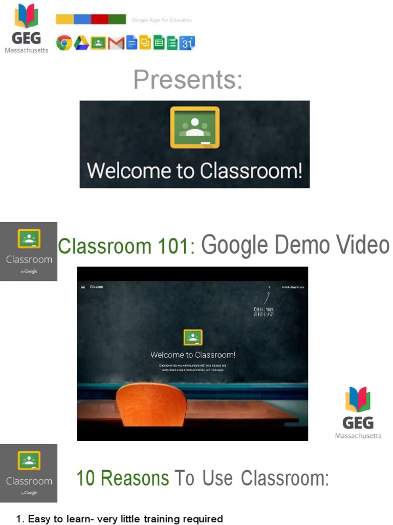 Introduction To Google Classroom | Download Free PDF | Communication ...