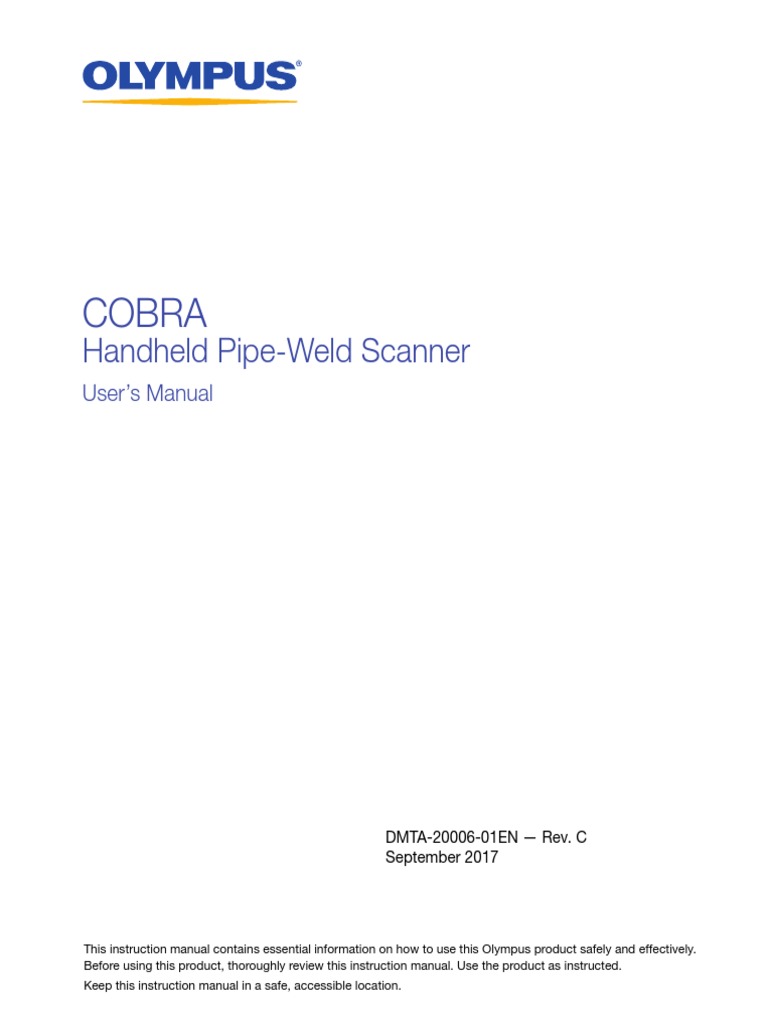Cobra Scanner Users Manual - 1 PDF | PDF | Image Scanner | Pipe (Fluid ...