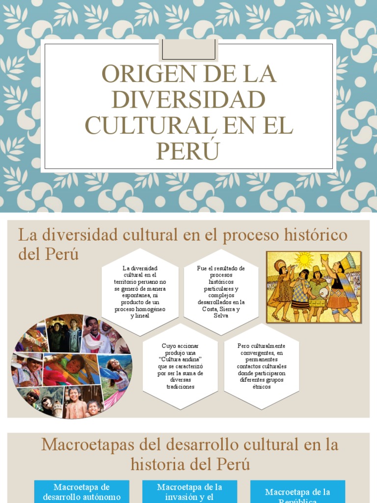 Orígenes de la Diversidad Cultural Peruana | PDF | Perú | Cultura (general)