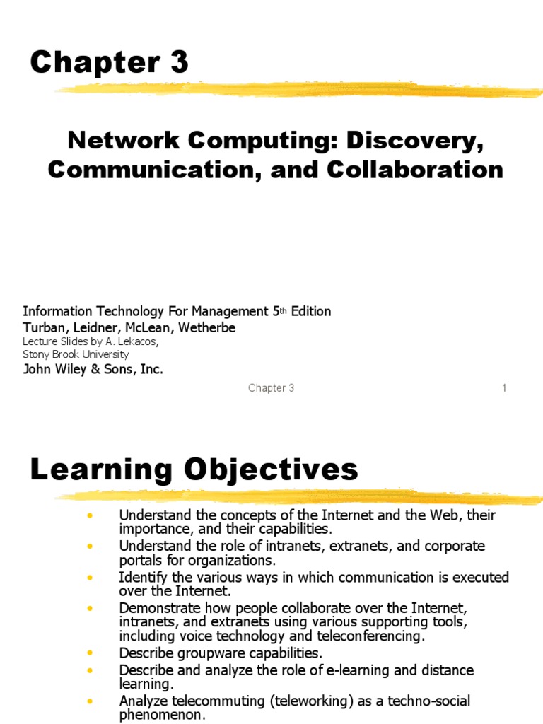 Ch03-Network Computing Discovery, Communication, and Collaboration ...
