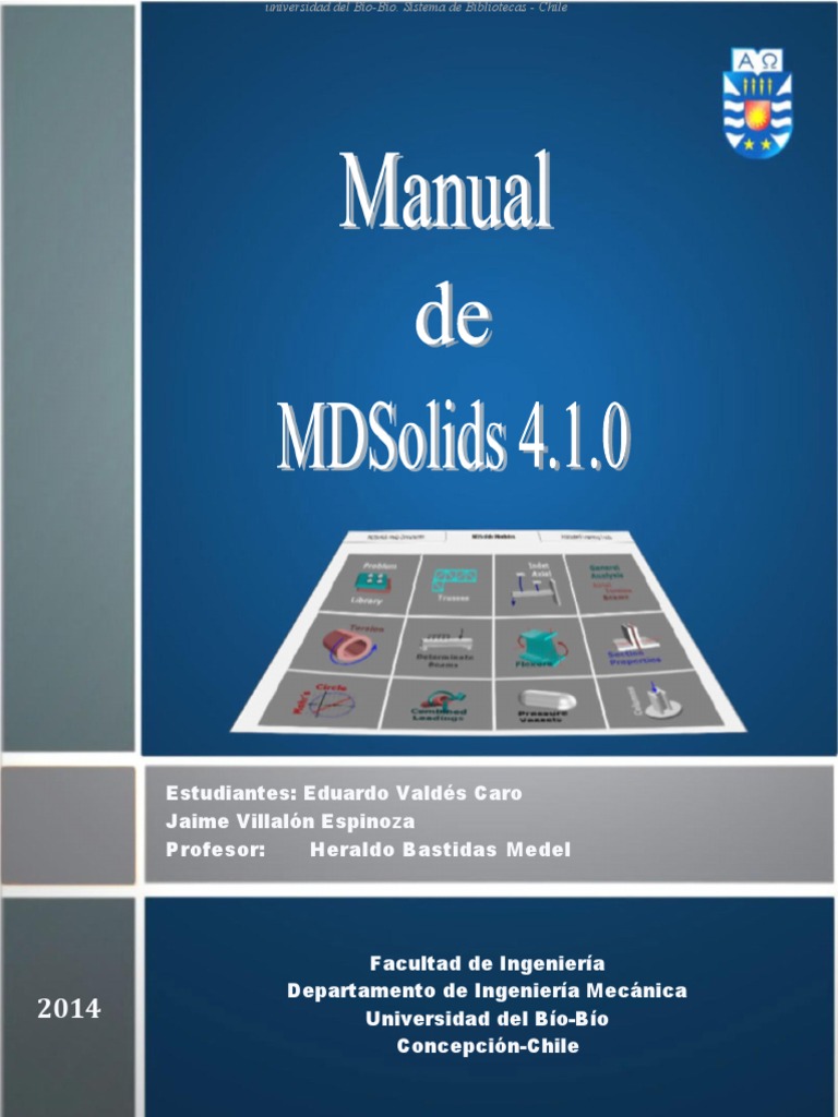 MDSolids ACTUAL | PDF | Engranaje | Elasticidad (Física)
