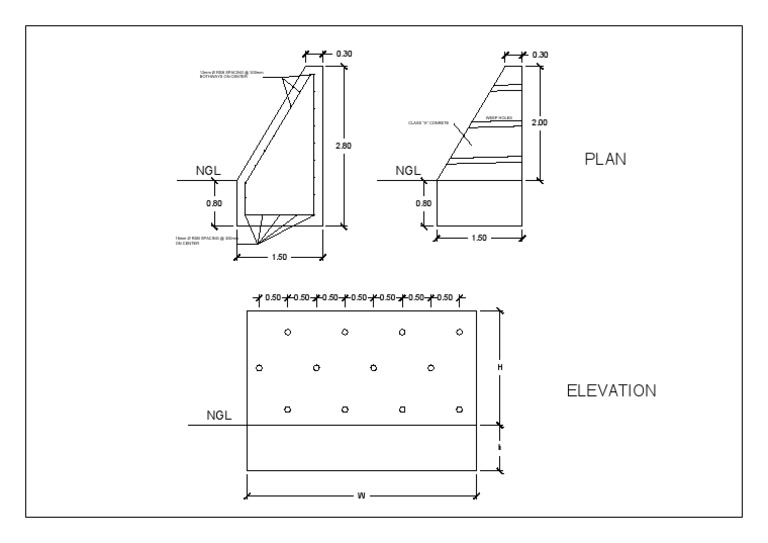 NGL NGL: 12mm Ø RSB SPACING at 300mm Bothways On Center | PDF