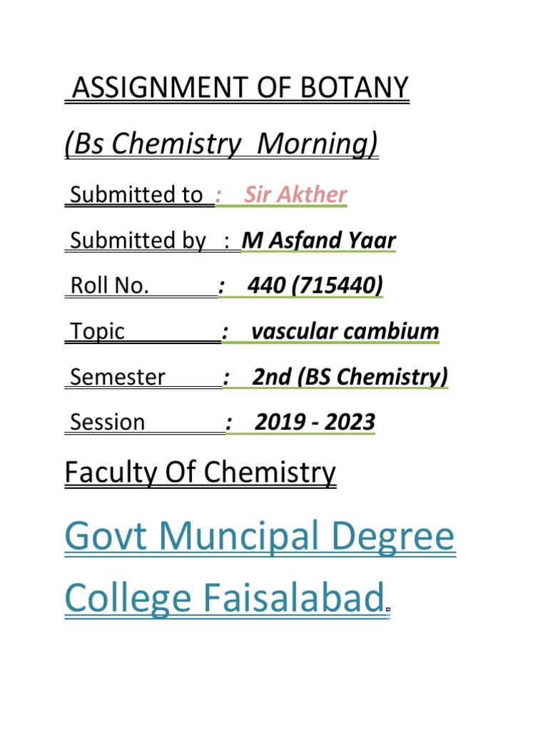 Botany Assignment 1 PDF | PDF | Cell Biology | Biology