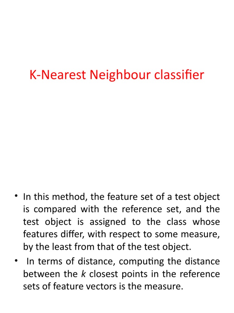 KNN, K-Means Clustering | PDF